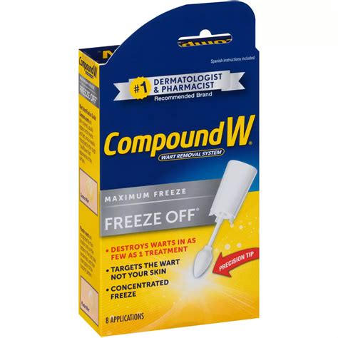 Compound W Freeze Off Wart Removal System Shop Skin And Scalp