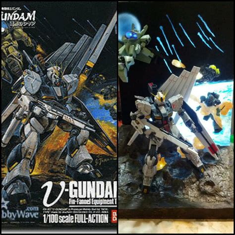 Mg 1100 Nu Gundam Ver Ka Diorama