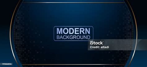 골드 컬러의 섬세한 테두리와 측면에 타원형 프레임어두운 파란색 배경 0명에 대한 스톡 벡터 아트 및 기타 이미지 0명 가리기 구도 Istock