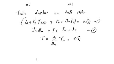 Problem 8 Consider An Armature Controlled Dc Servomotor Drives A Load