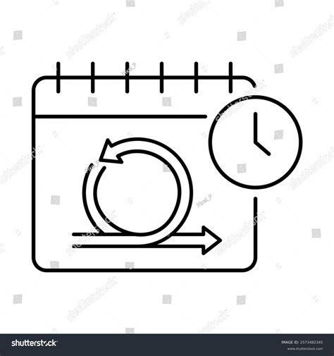 Sprint Planning Calendar Representing Agile Development Stock Vector Royalty Free 2573482345