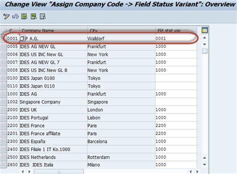 SAP FI Certification How To Assign Field Status Variant To Company Code