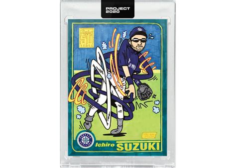 Ichiro Suzuki 2001 Topps Project 2020 Ermsy Artist Proof 20 22 2001