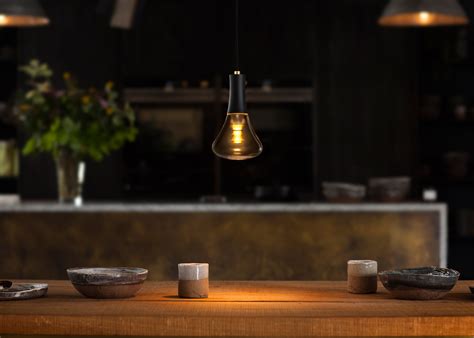 Plumen Designs Bulb With Faceted Gold Shade On The Inside