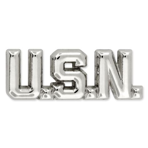 Pinmarts Officially Licensed Us Navy Letters Pin