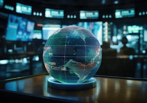 Premium Ai Image A Visual Concept Of Aipowered Predictive Analytics Forecasting Stock Market