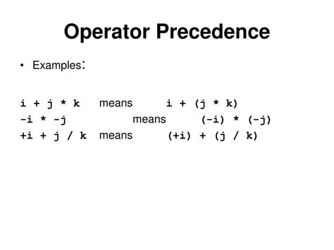 PPT Understanding Arithmetic Operators And Expressions In C