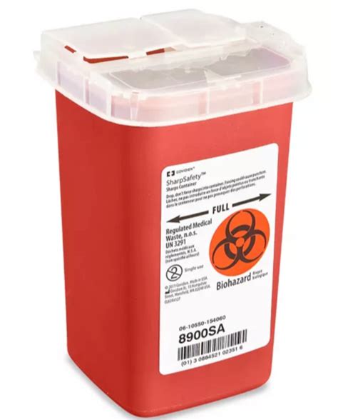 1 Qt Sharps Container — The Tattoo Supply Company