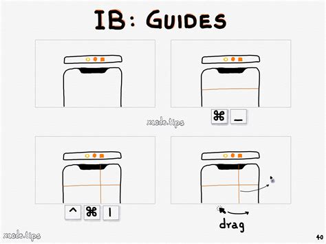Interface Builder Guides Xcode Tips