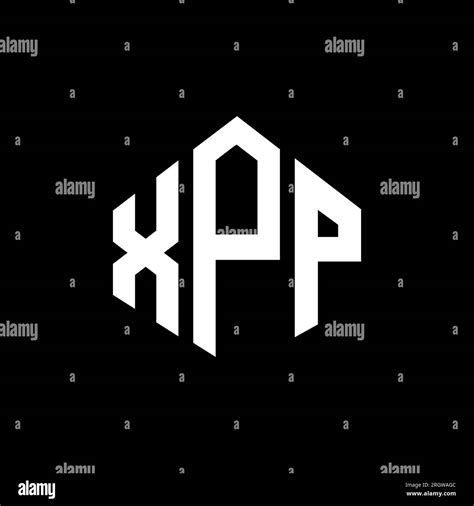 Xpp Letter Logo Design With Polygon Shape Xpp Polygon And Cube Shape