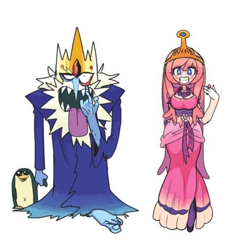 Adventure Time Ice Queen And Ice King