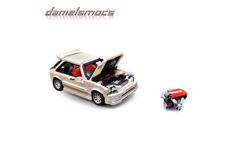 Lego Moc Honda Civic Type R By Danielsmocs Rebrickable Build With Lego