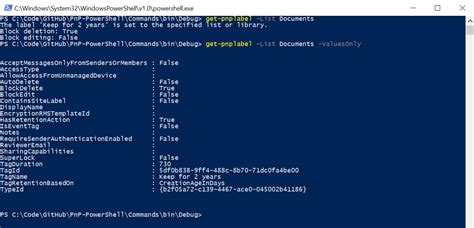 Get PnPLabel Verbose Output Instead Of Values Issue Pnp PnP PowerShell GitHub