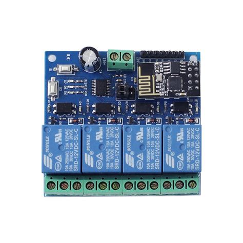 Комплект для сборки wifi реле на esp8266 12v купить с доставкой по