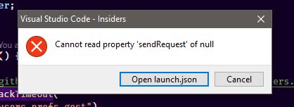 Can T Cancel A Debug Session While It S Initializing Issue Microsoft Vscode GitHub