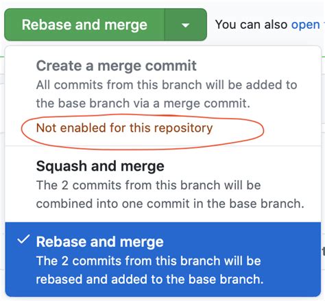 Why Is Creating A Merge Commit Disabled Flutter Webrtc Flutter Webrtc Discussion GitHub
