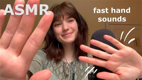 Asmr ~ Fast Hand Soundsmovements And Whispers Youtube