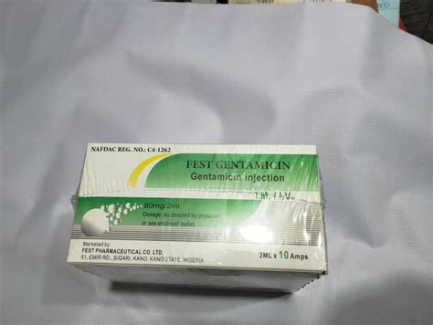 Fest Gentamicin Injection