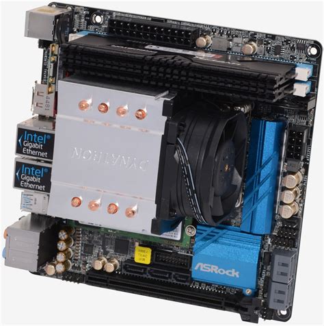 Asrock X99E ITX Ac Mini ITX Motherboard Review Board Layout Design TechSpot