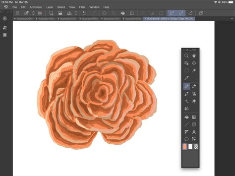 그리기 쉬운 장미 디자인
