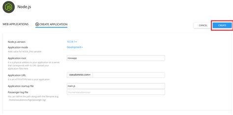 Criar Aplicação Nodejs Pelo Cpanel Domíniospt