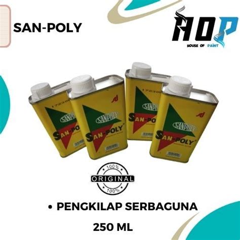 Jual Sanpoly 250 Ml Sanpoly Poles Coating Sanpoly Coating Poles Pelapis Perlengkapan