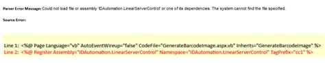 Can T Use View ASP NET Server Control On Production Server