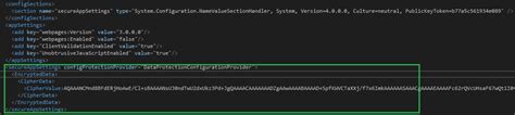 How To Encrypt An Appsettings Key In Nfig