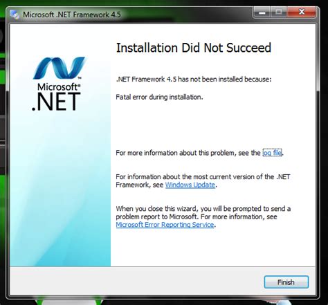 ติดตั้ง Net Framework 40 ไม่ได้