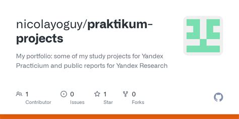 Github Nicolayoguy Praktikum Projects My Portfolio Some Of My Study Projects For Yandex