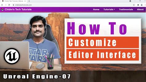 Unreal Engine Tutorial 07 Customizing Unreal Editor Interface