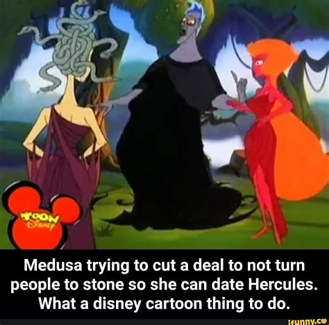 Medusa Turning People To Stone