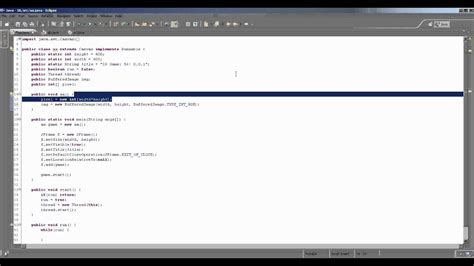 How To Make 3d Games In Java Tutorial Episode 2 Preparing For Drawing Pixels Youtube