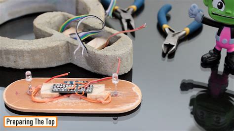 Arduino Based Concrete Clock With Touchless Night Lamp