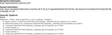 Error On Batches Tab · Issue 202 · Salesforcelabsorgcheck · Github