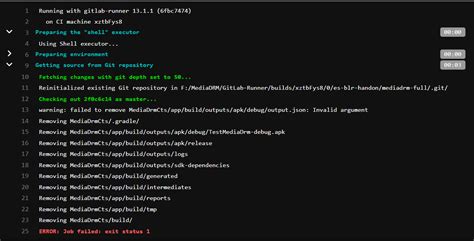 Android Job Failed Using Gitlab Stack Overflow