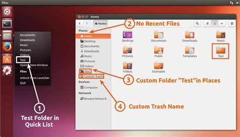 how can i edit nautilus places sidebar and unity quicklist ask ubuntu