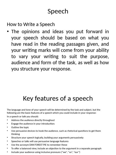 Igcse Speech Pdf Rhetoric Argument