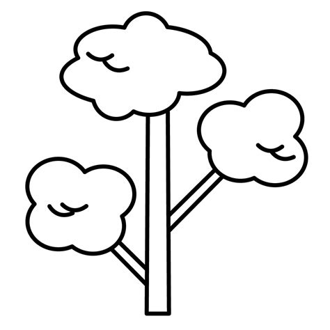 Cuatro Isla Stewart Asistencia Arbol Dibujo Para Colorear Pesadilla