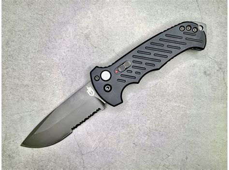 Нож складной Gerber G0377 06 Auto, Serrated Black Blade - купить в СПб ...