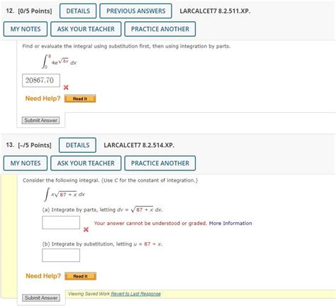 Solved Find Or Evaluate The Integral Using Substitution Chegg