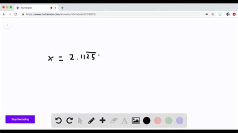 repeated decimal express the repeating decimal as…