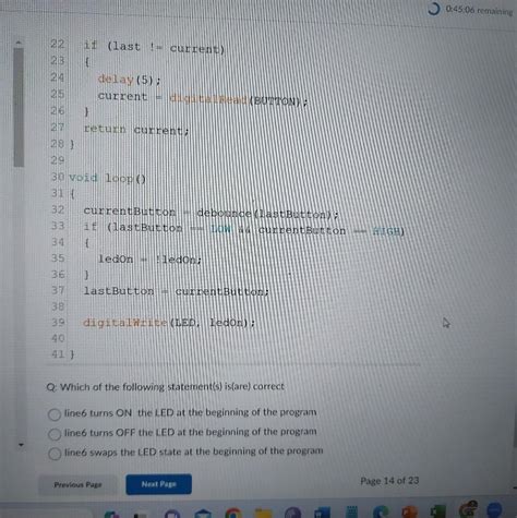 solved page 14 of 23 question 14 1 point examine the