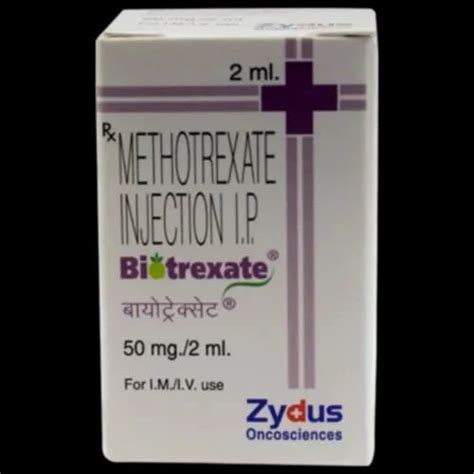 50mg Biotrexate Methotrexate Injection 2 Ml At ₹ 159 Vial In Nagpur Id 2856416736255