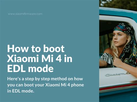 How To Boot Xiaomi Mi In EDL Mode Xiaomi Firmware