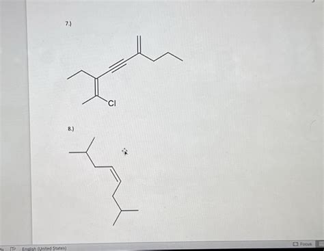 Solved Iupac Nomenclature 1 Provide The Iupac Name For Each