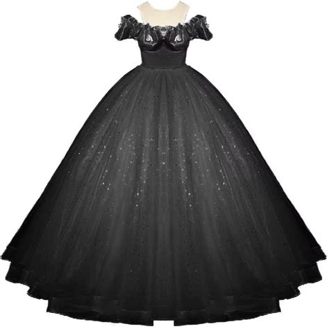 Cinderella Black And White Dress