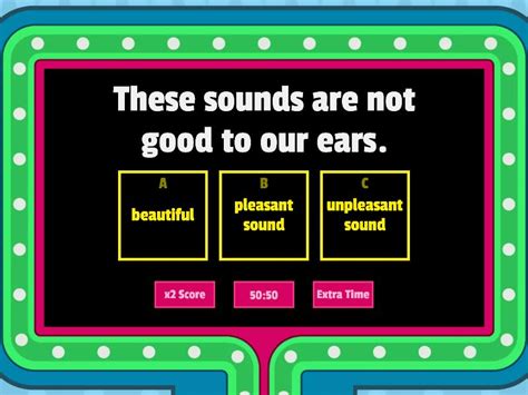 Review Activity Gameshow Quiz