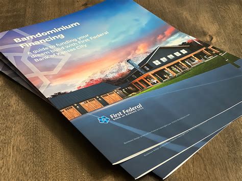 Barndominium Financing Booklet Behance