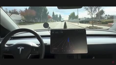 The First Driving Video Of Teslas End To End Ai Fsd Beta V12 1 Divides